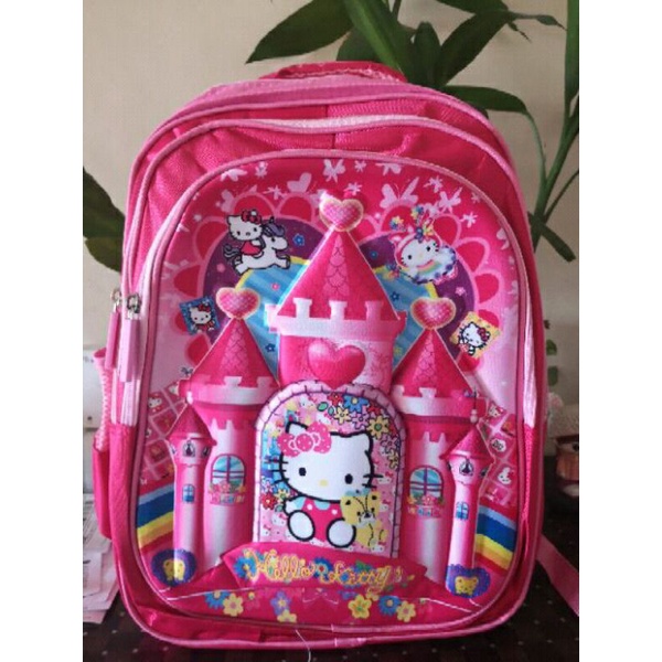 3D backpack is back embossed cartoon character/school bag/bagpack/for ...