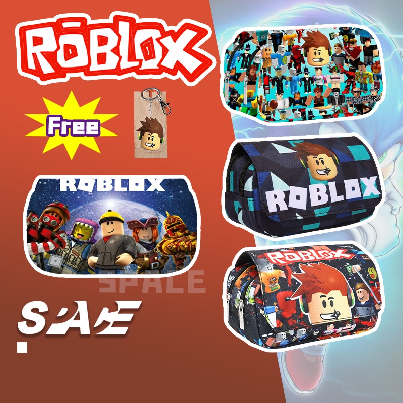 Roblox Pencil Case School Student Children Cartoon Anime Stationery Box ...