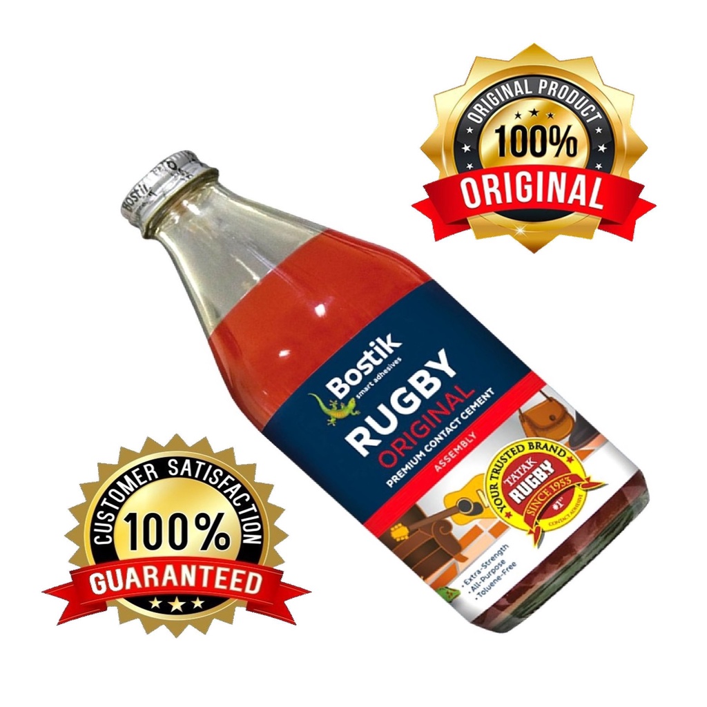Bostik Rugby Original Contact Cement Adhesive (300ML) - with applicator ...