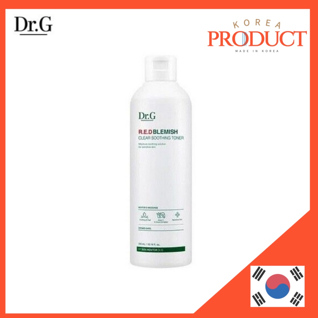 DR.G Red Blemish Soothing Toner 200ml | Shopee Philippines