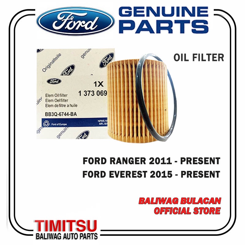 OIL FILTER FORD RANGER 2011-UP / EVEREST 2015-UP RANGER RAPTOR 2019 ...