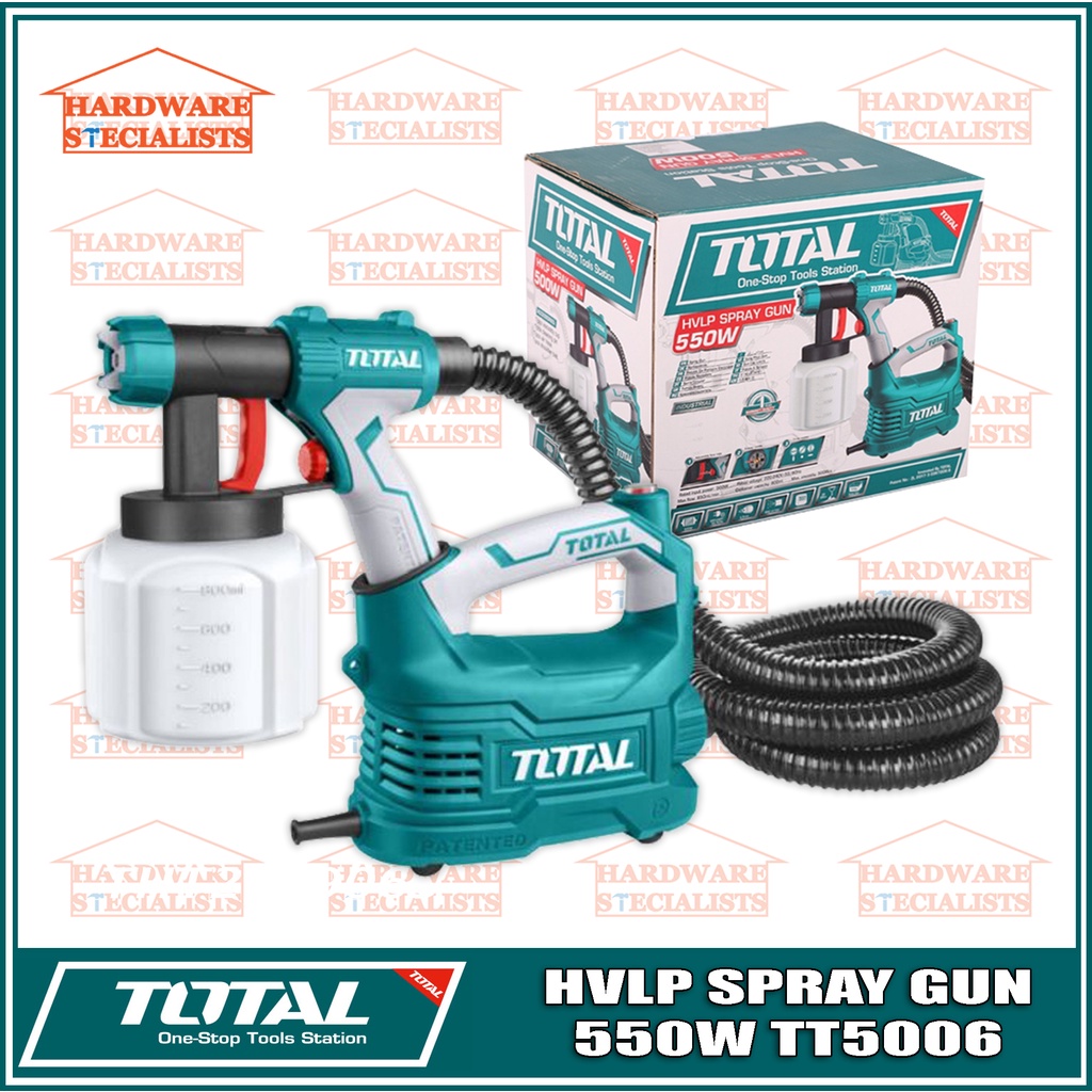 Total HVLP Spray Gun TT5006 550W OR TT5006-2 500W Original Authentic ...