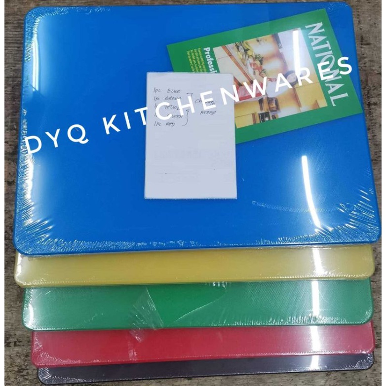 Heavy duty Plastic Chopping board/cutting board(40cmx30cm) | Shopee ...