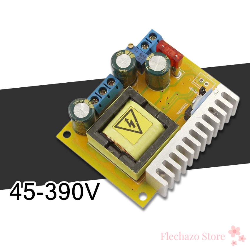 DC8~32V to DC45~390V High Voltage Boost Converter ZVS Capacitor ...