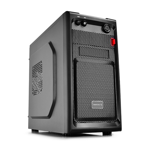 DEEPCOOL Smarter Micro-ATX PC Case - Black, mATX/ITX, no fan included ...
