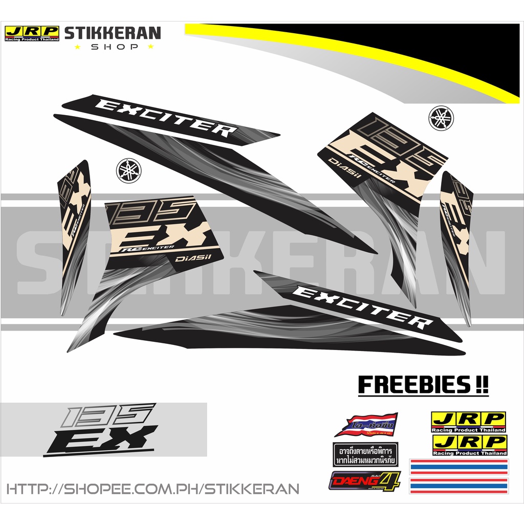 SNIPER 135 MX EXCITER DECALS | Shopee Philippines