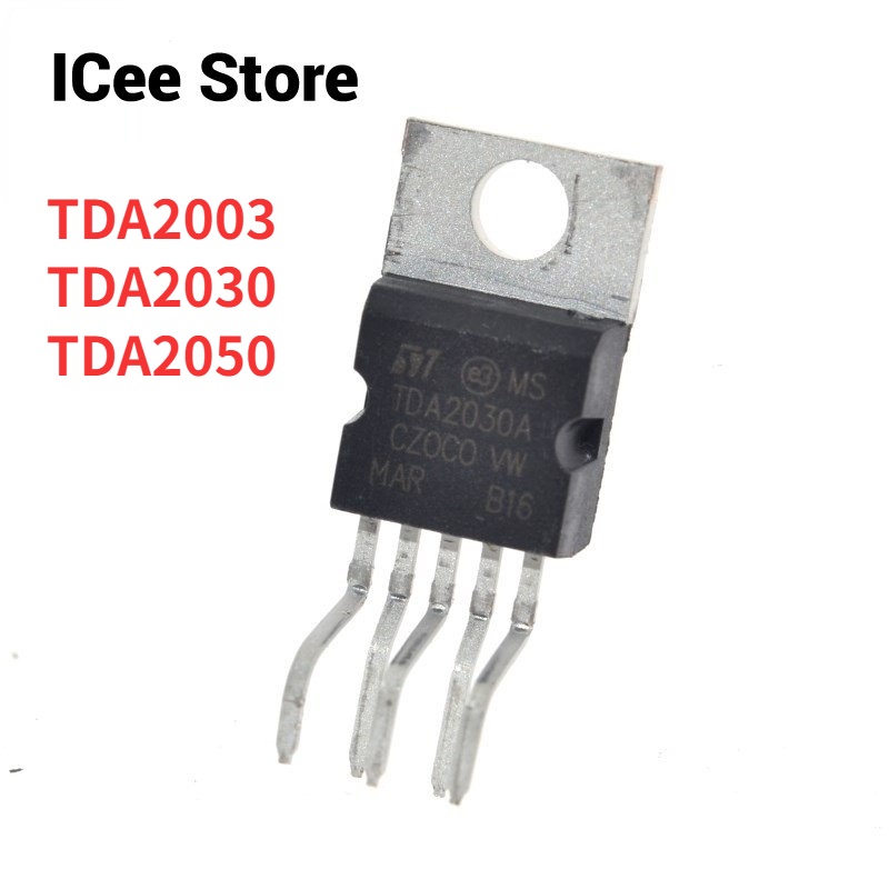 10Pcs Original ST TDA2030 TDA2003 TDA2050 TDA2030A TDA2003A TDA2030A ...