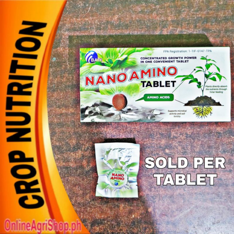 NANO AMINO TABLET CONCENTRATED GROWTH POWER (SOLD PER TABLET) by BATI ...