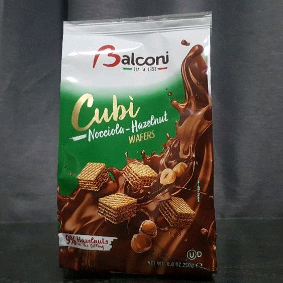 Balconi Cubi Cacao-cocoa wafers 250g. | Shopee Philippines