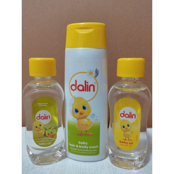 Dalin Baby Hair and body wash / Dalin Baby Oil | Shopee Philippines