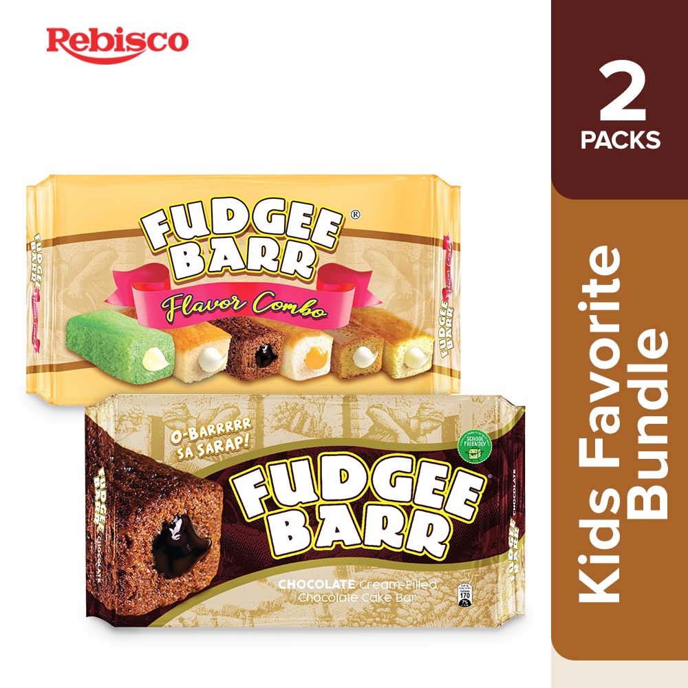 Fudgee Combo Bundle: Fudgee Barr Chocolate + Fudgee Barr Combo | Shopee ...