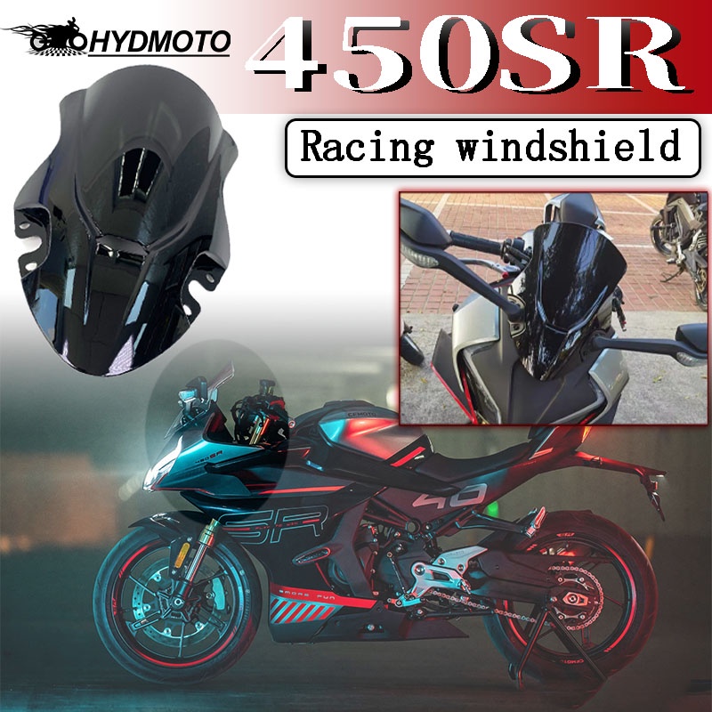 For CFMOTO 450SR 2022 Motorcycle Front Windshield Windscreen Cover ...