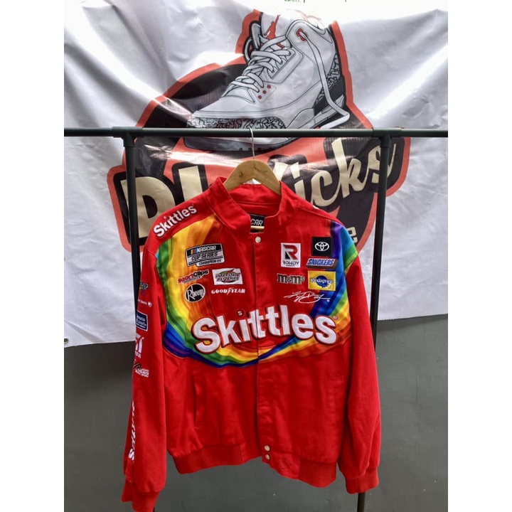 Kyle Busch x Skittles NASCAR by JH design racing jacket | Shopee ...