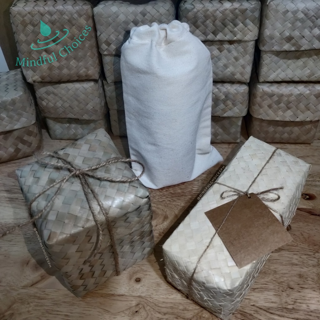 Native Buri Box - Pandan Tampipi - for Gifts or Storage Organization ...