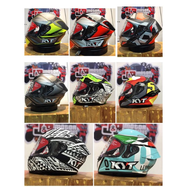 KYT TT COURSE FULLFACE HELMET | Shopee Philippines