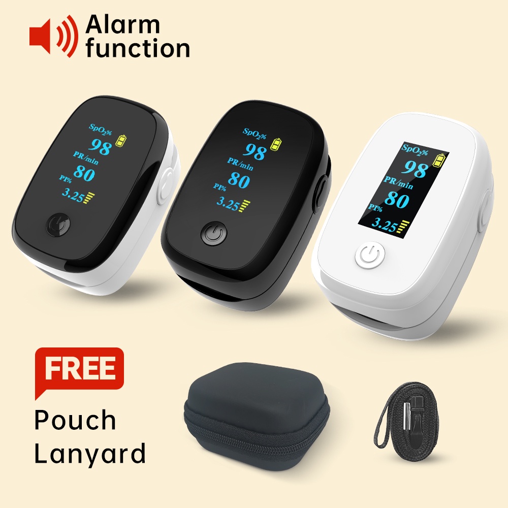 YOUWEMED Finger Pulse Oximeter Rechargeable Oxygen Monitoring Machine ...
