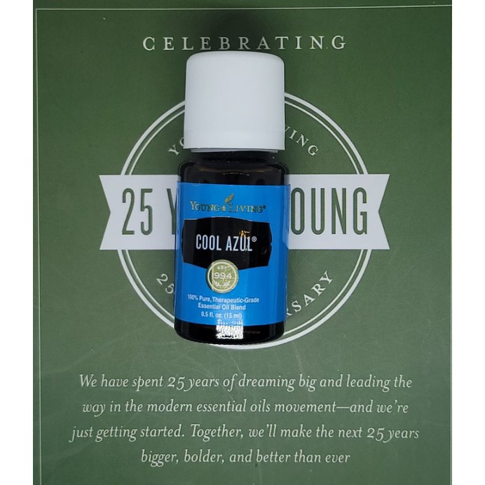 YOUNG LIVING COOL AZUL 15ML AUTHENTIC SEALED ONHAND | Shopee Philippines