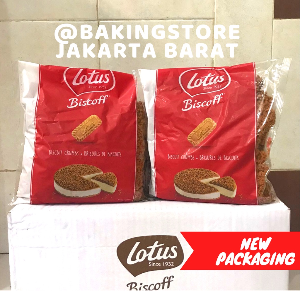 Lotus Biscoff Cookies Crumb | Lotus Biscuit Crumble 750 Gr | Shopee ...