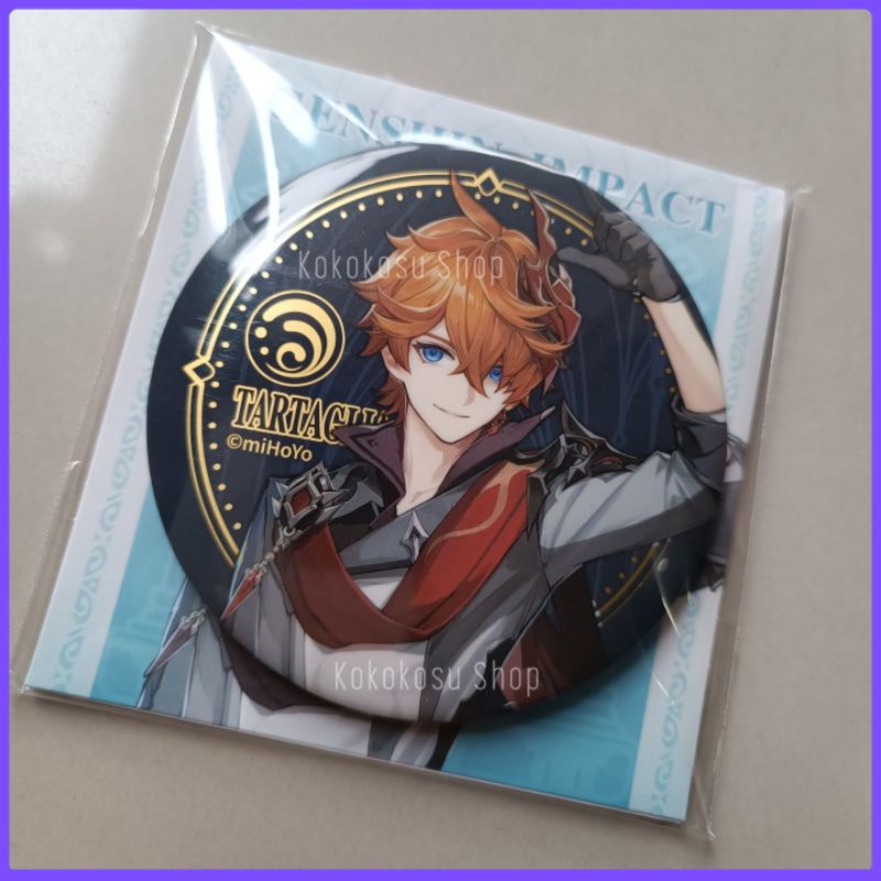 [ON HAND] Genshin Impact Official Classic Can Badge- Tartaglia/Childe ...