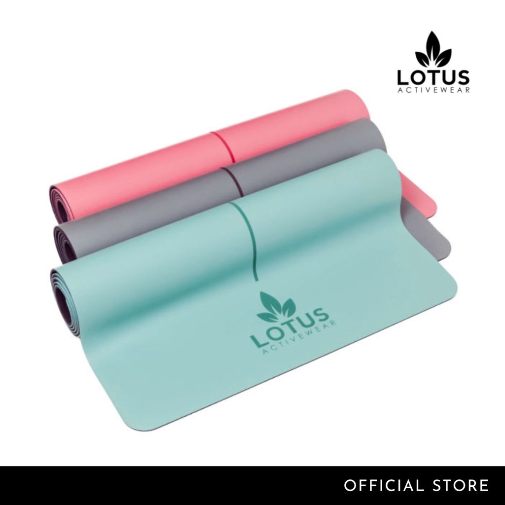 Lotus Activewear Anya Pro Yoga Mat | Shopee Philippines