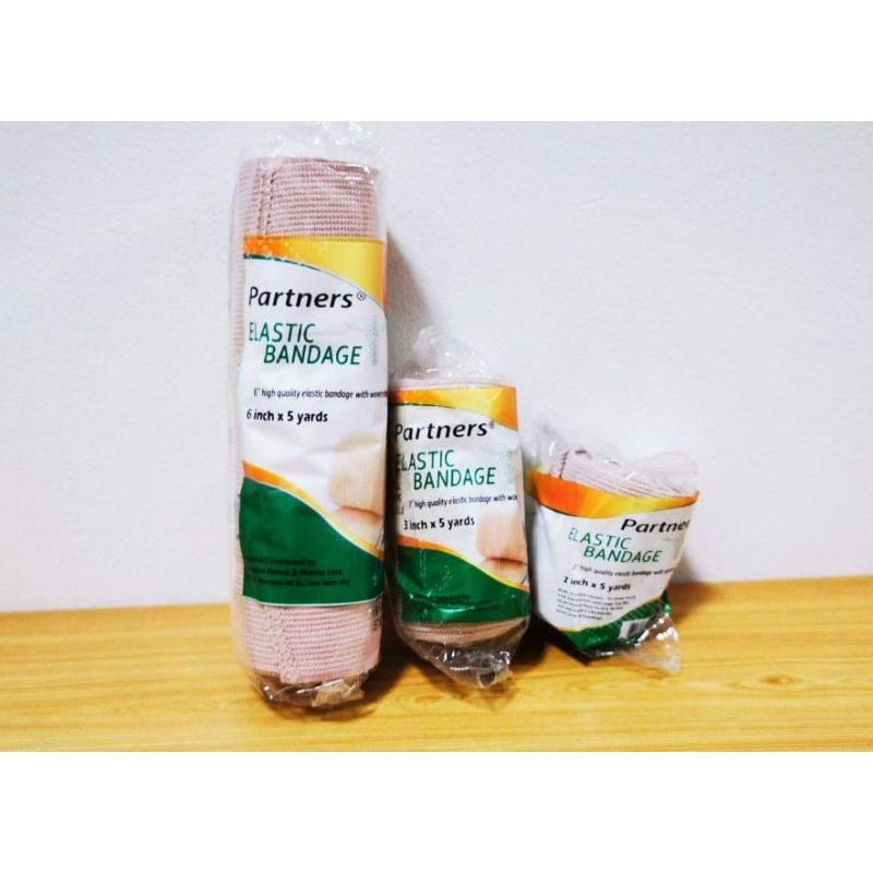 MEDCLEAN/PARTNERS Elastic Bandage | Shopee Philippines