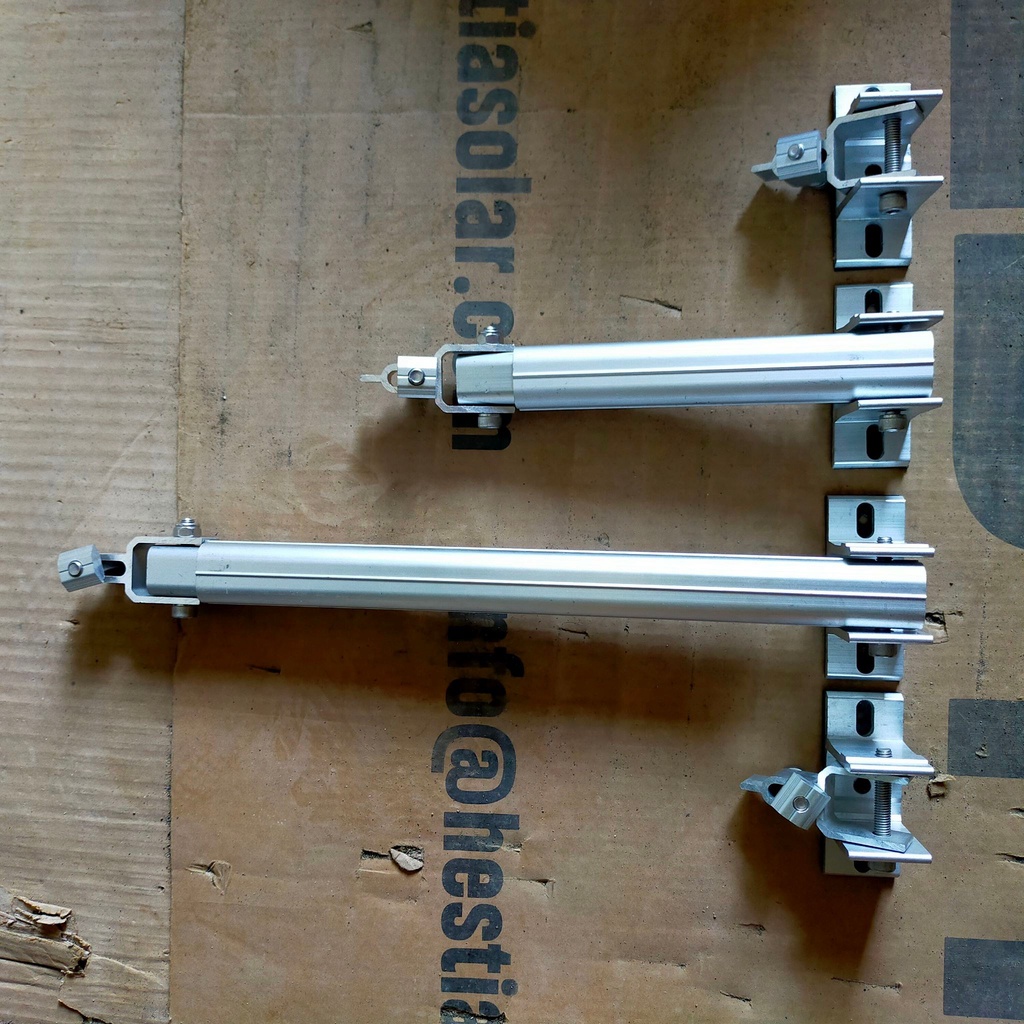 solar bracket adjustable front and rear leg | Shopee Philippines
