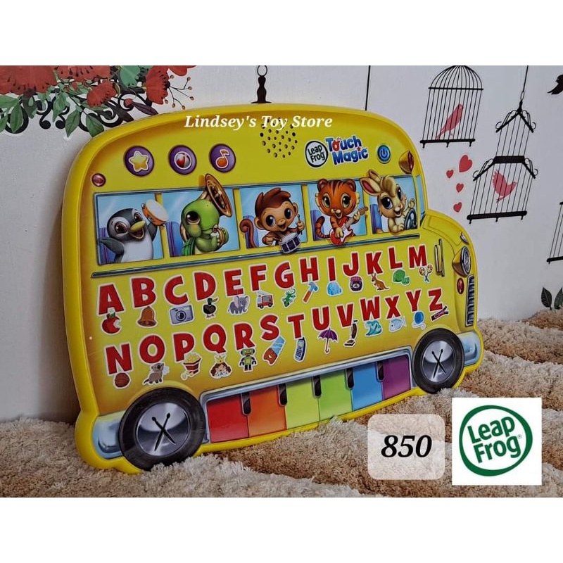 LeapFrog Touch Magic Learning Bus | Shopee Philippines