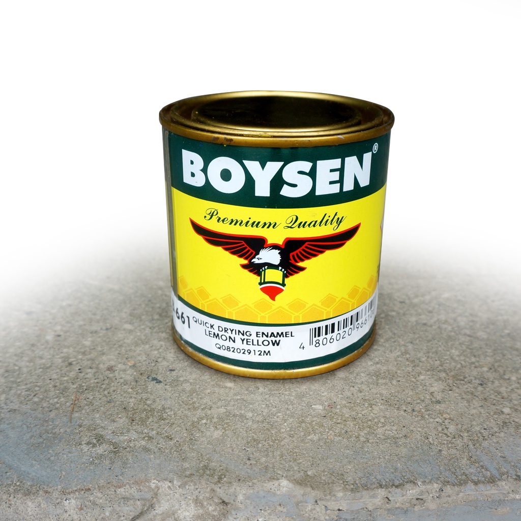 BOYSEN Quick Dry Enamel lemon yellow 1/4 L | Shopee Philippines