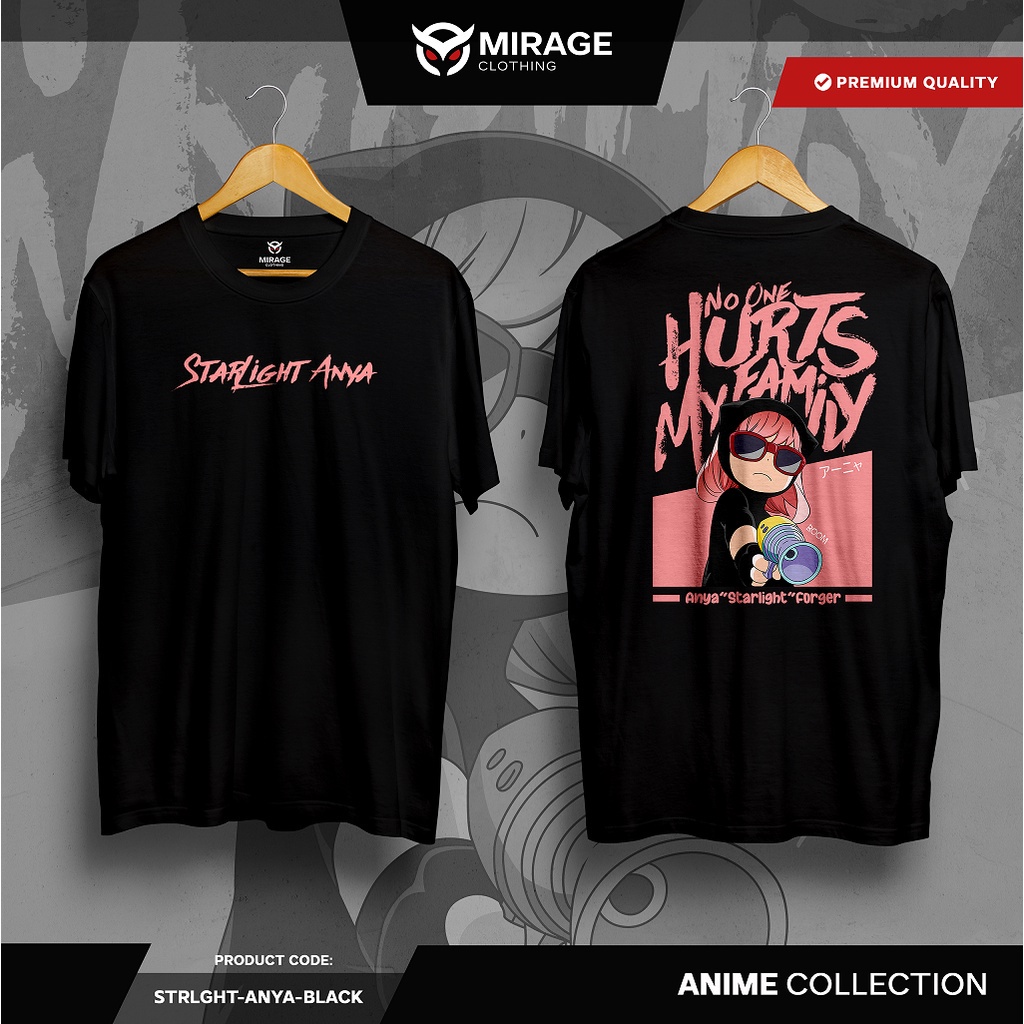 Mirage Clothing - Anime Shirt - Spy X Family - Starlight Anya | Anya ...