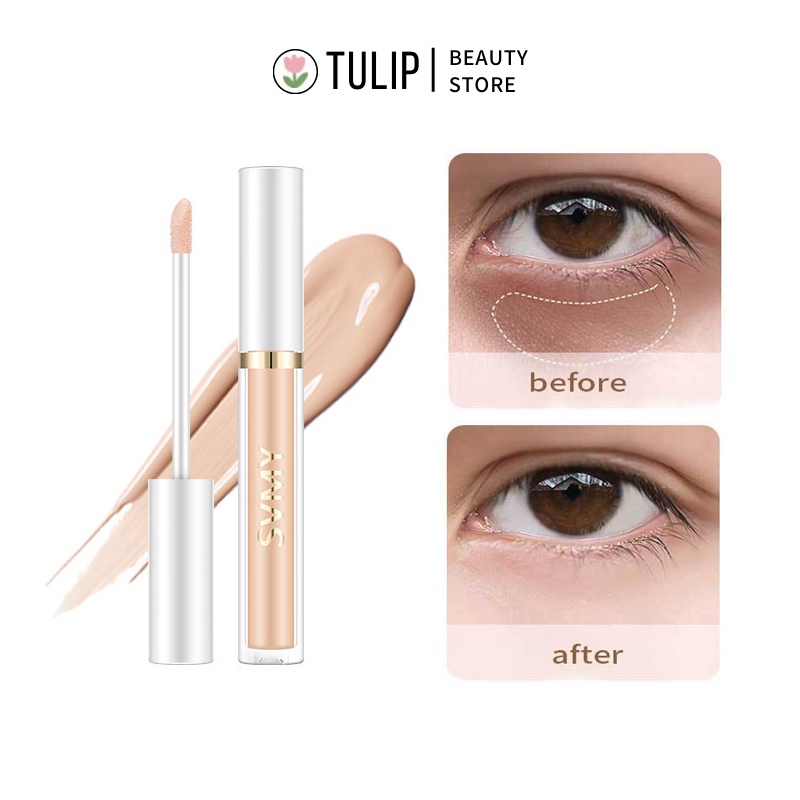 TULIP Face Concealer Liquid Cover Dark Circles Acne Natural Base ...