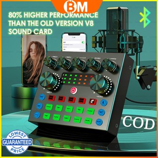 【COD】NEW Version F998 Sound Card with Condenser Microphone Complete Set ...