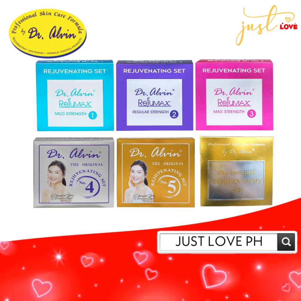 Dr. Alvin Rejuvenating Set No. 1, 2, 3, 4, 5, Classic | Shopee Philippines
