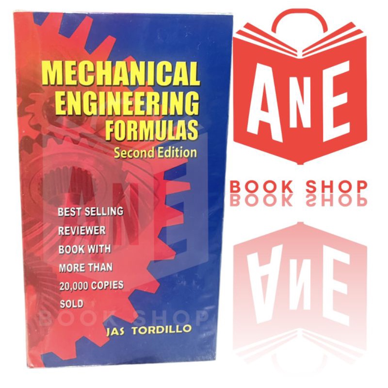 AUTHENTIC Mechanical Engineering Formulas 2nd Edition by Jas Tordillo ...
