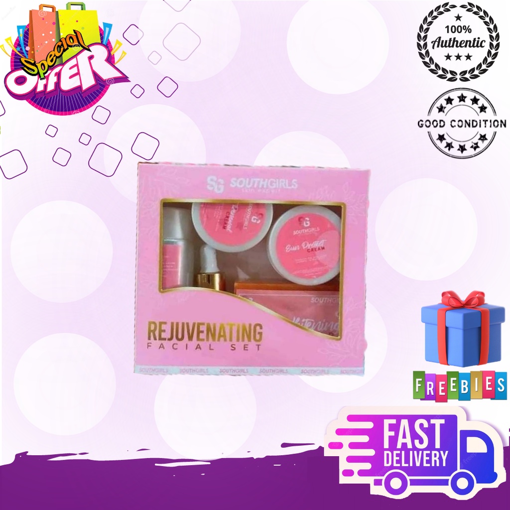 South Girl | Skin Expert | Rejuvenating Set | 5 in 1 with SERUM ...