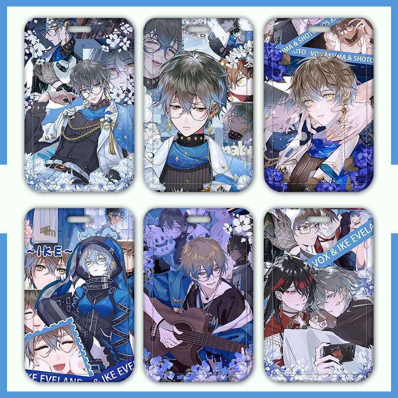 Anime Cartoon Luxiem/ Ike/ Vox Custom Student Campus ID Card Bus Card ...