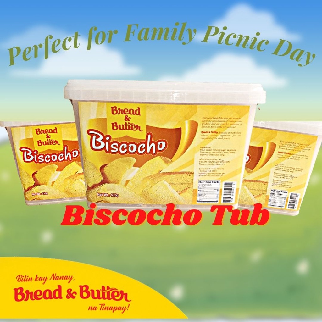 Bread & Butter - Biscocho Tub | Shopee Philippines