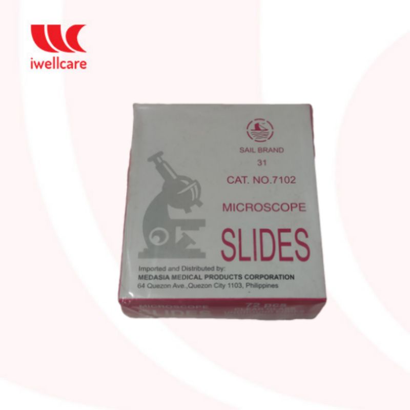 MICROSCOPE SLIDES (PLAIN)(CLEAR GLASS UNGROUND EDGES)72PCS | Shopee Philippines