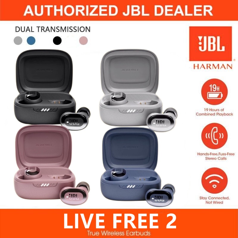 Original JBL Live Free 2 True Wireless Bluetooth Earphones Stereo ...