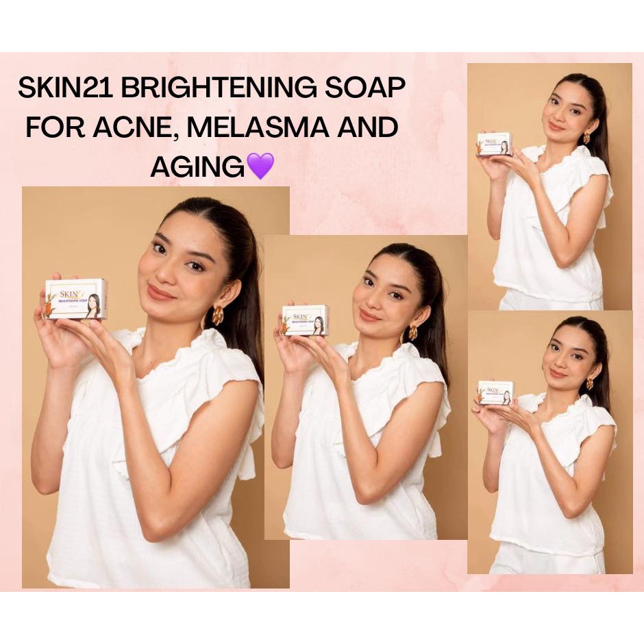 Skin21 Brightening soap 65grams | Shopee Philippines