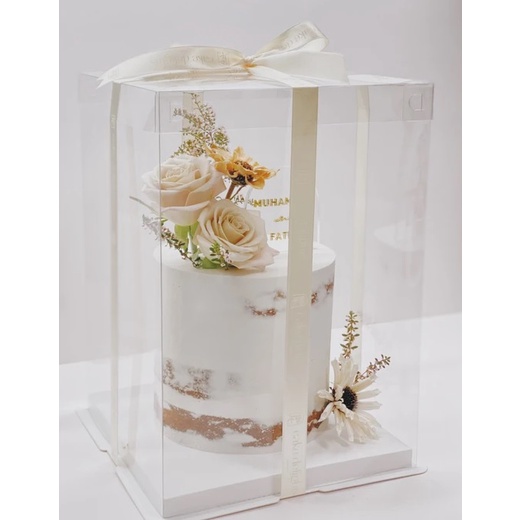 Acetate Cake Box Square | Shopee Philippines
