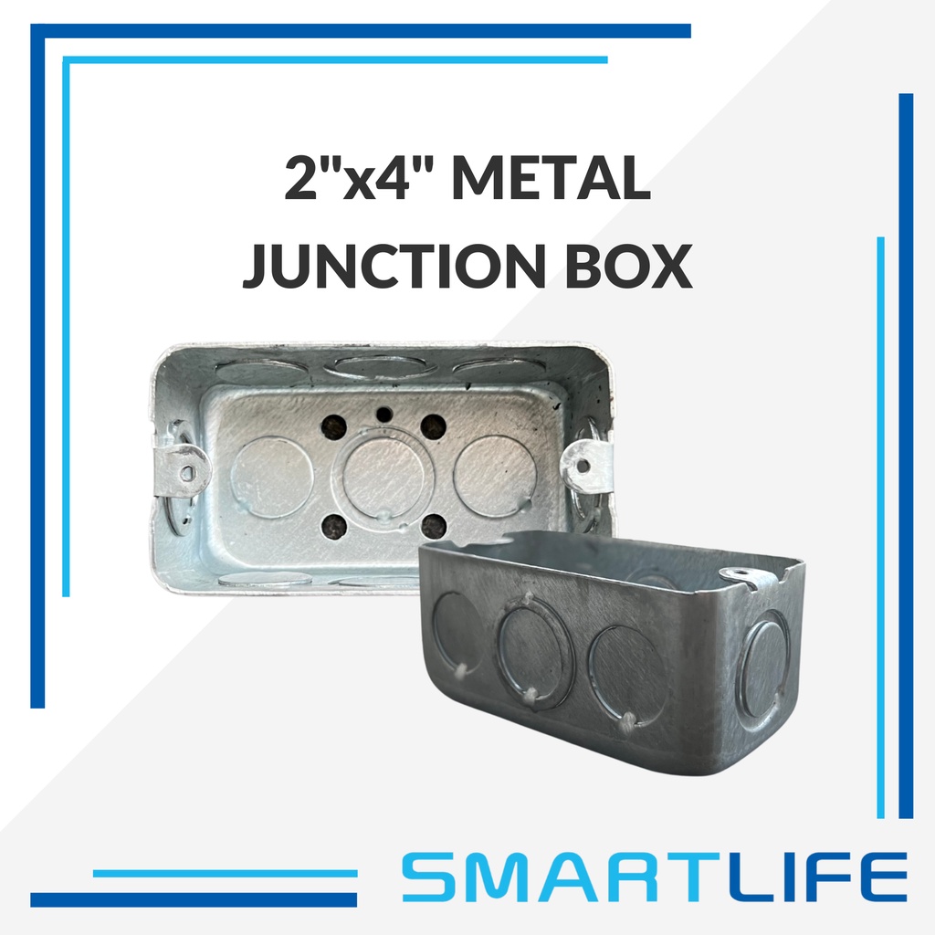 2"x4" Metal Junction Box / Utility Box | Shopee Philippines