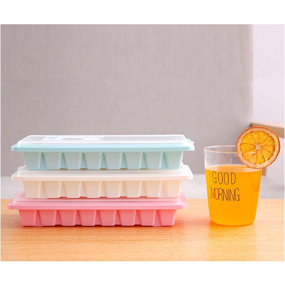 Ice tube tray 16 Grids Ice tube maker tray Holder Mould | Shopee ...