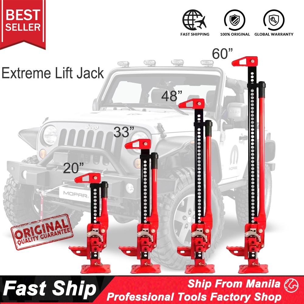 New Extreme Lift Jack 20 "33"48 "60" Farm Lift Jack Voor Suv offraod ...