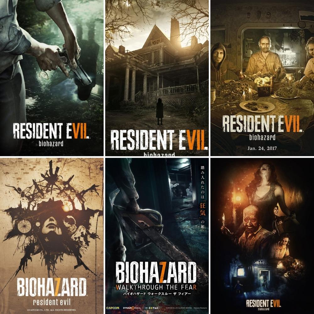 Resident Evil 7 Biohazard Posters A4 Size | Shopee Philippines