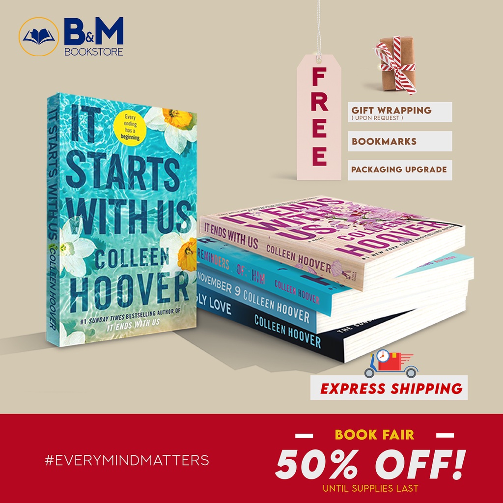 The Colleen Hoover Corner - It Ends With Us Starts Verity November 9 ...