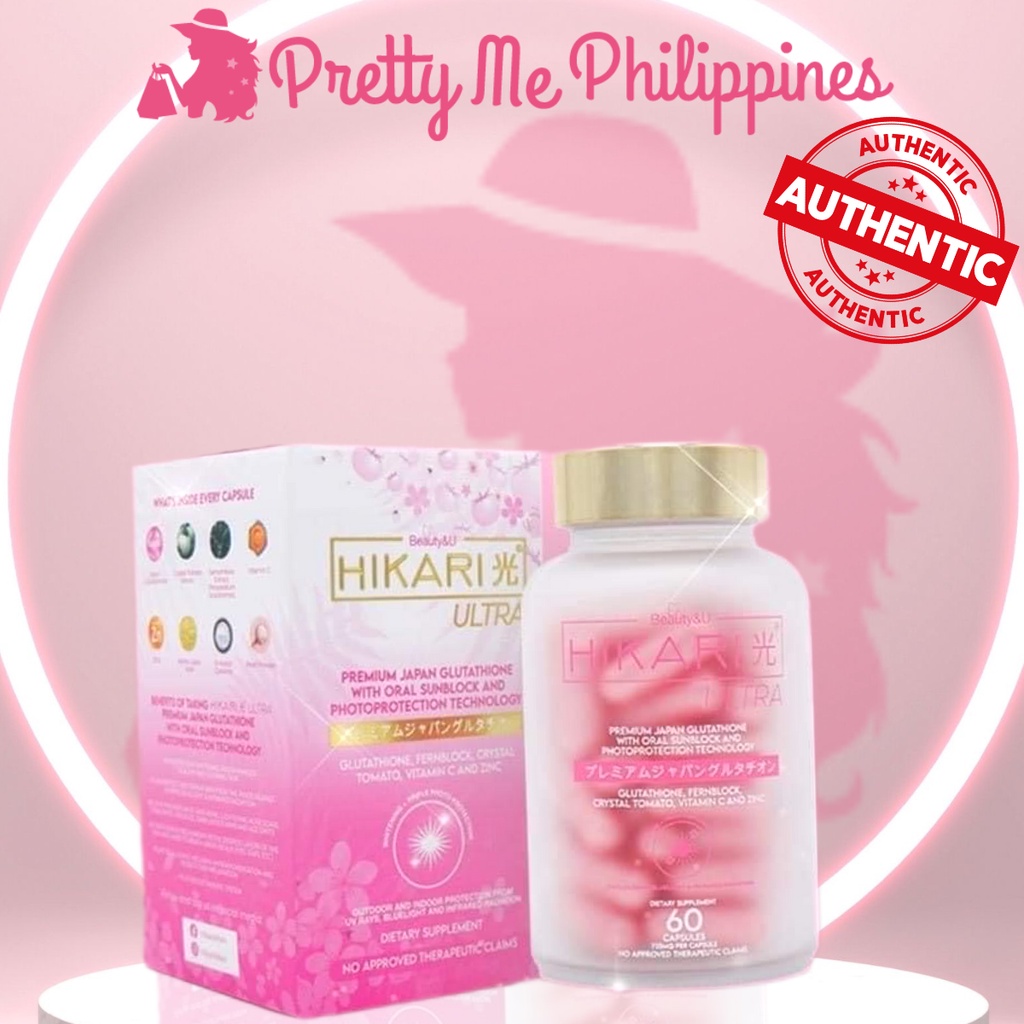 Hikari Ultra Premium Japan Glutathione with Oral Sunblock Technology ...