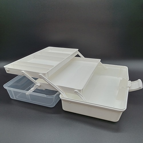 Plastic Hand Carry Tool Box White | Shopee Philippines