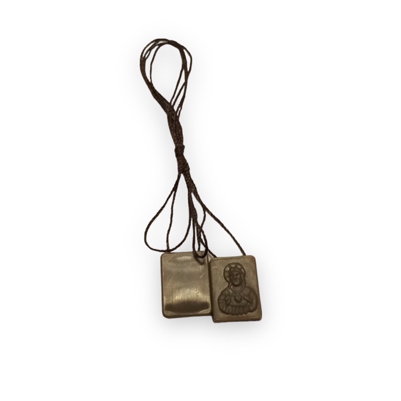 Brown Scapular (small / plastic) | Shopee Philippines