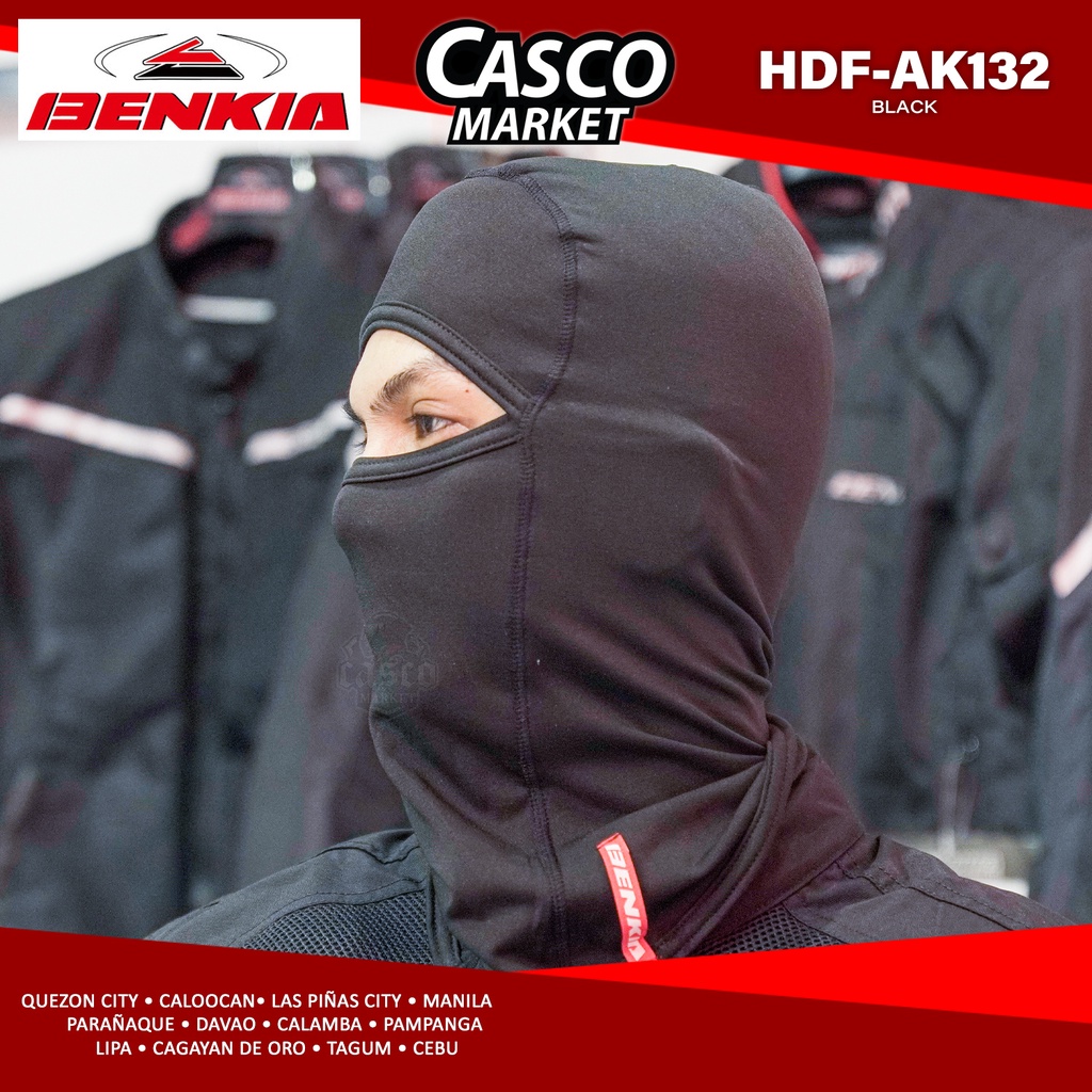 BENKIA HDF- AK132 BALACLAVA MASK MOTORCYCLE HELMET BONNET | Shopee ...