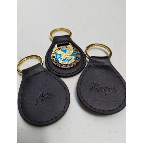 Eagles Luxury Leather Keychain with KUYA/ATE Engrave, The Fraternal ...
